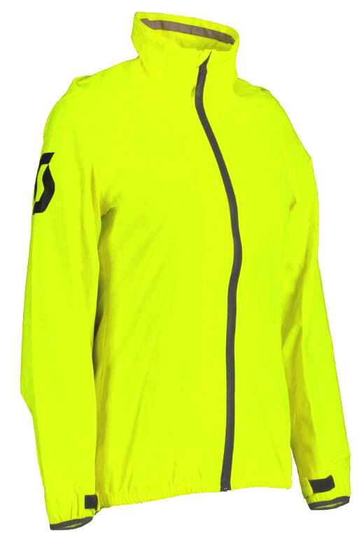 SCOTT W´s ERGONOMIC PRO DP Rain Jacket YELLOW - A-4 functional design